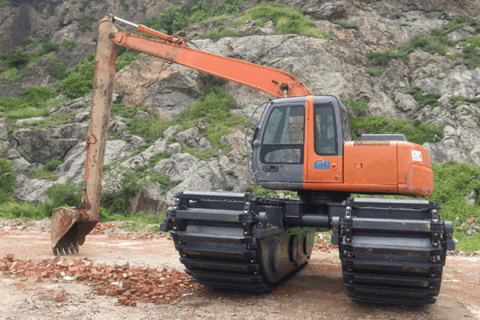 AE50 Floating Amphibious Excavator | Amphibious Excavator